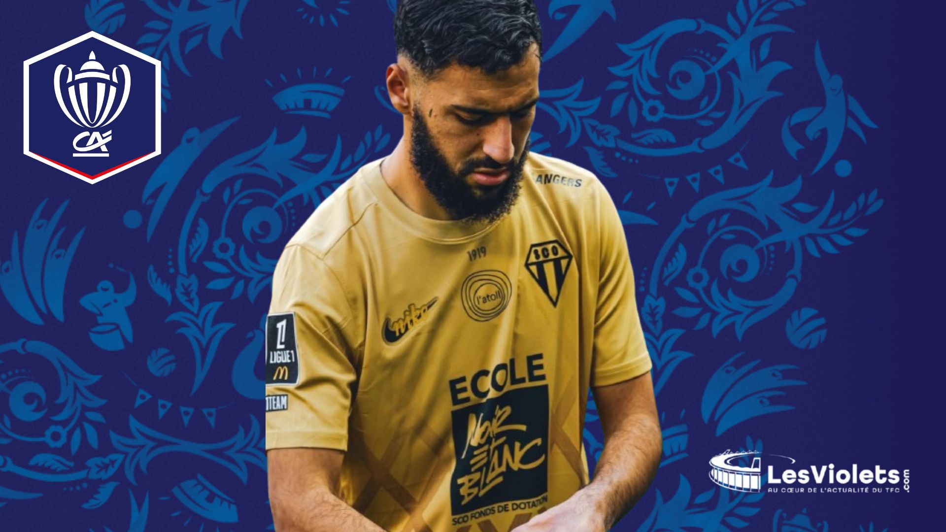 Angers SCO - TFC : le Flash Copa d’Amine Sbaï (SCO) - LesViolets.Com